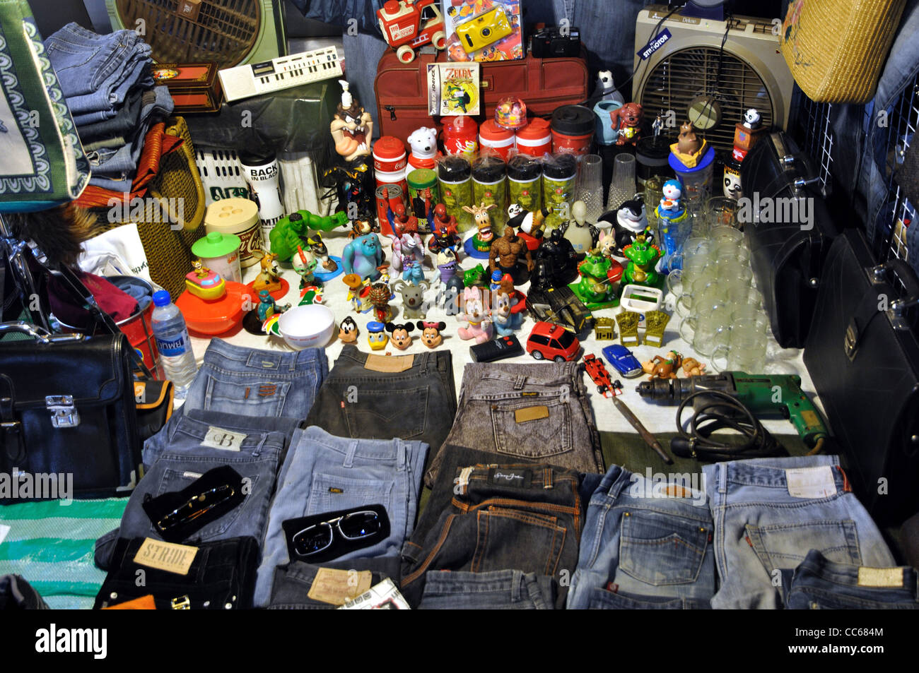 Ratchada Night Bazaar,Ratchadapisek Road, Bangkok, Thailand Stock Photo ...