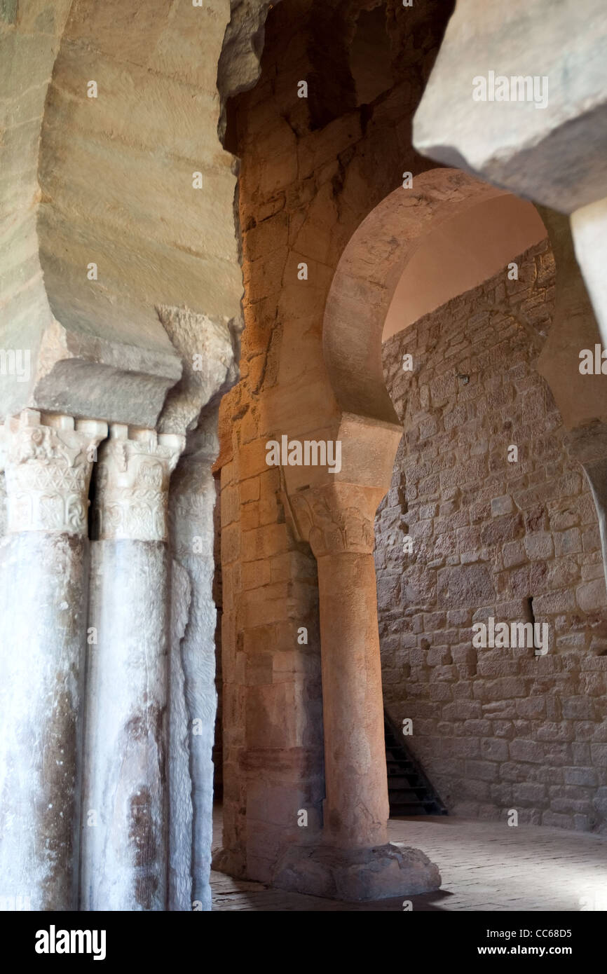Interior, Monasterio de Suso, Suso Monastery, San Millan de Cogolla, La ...