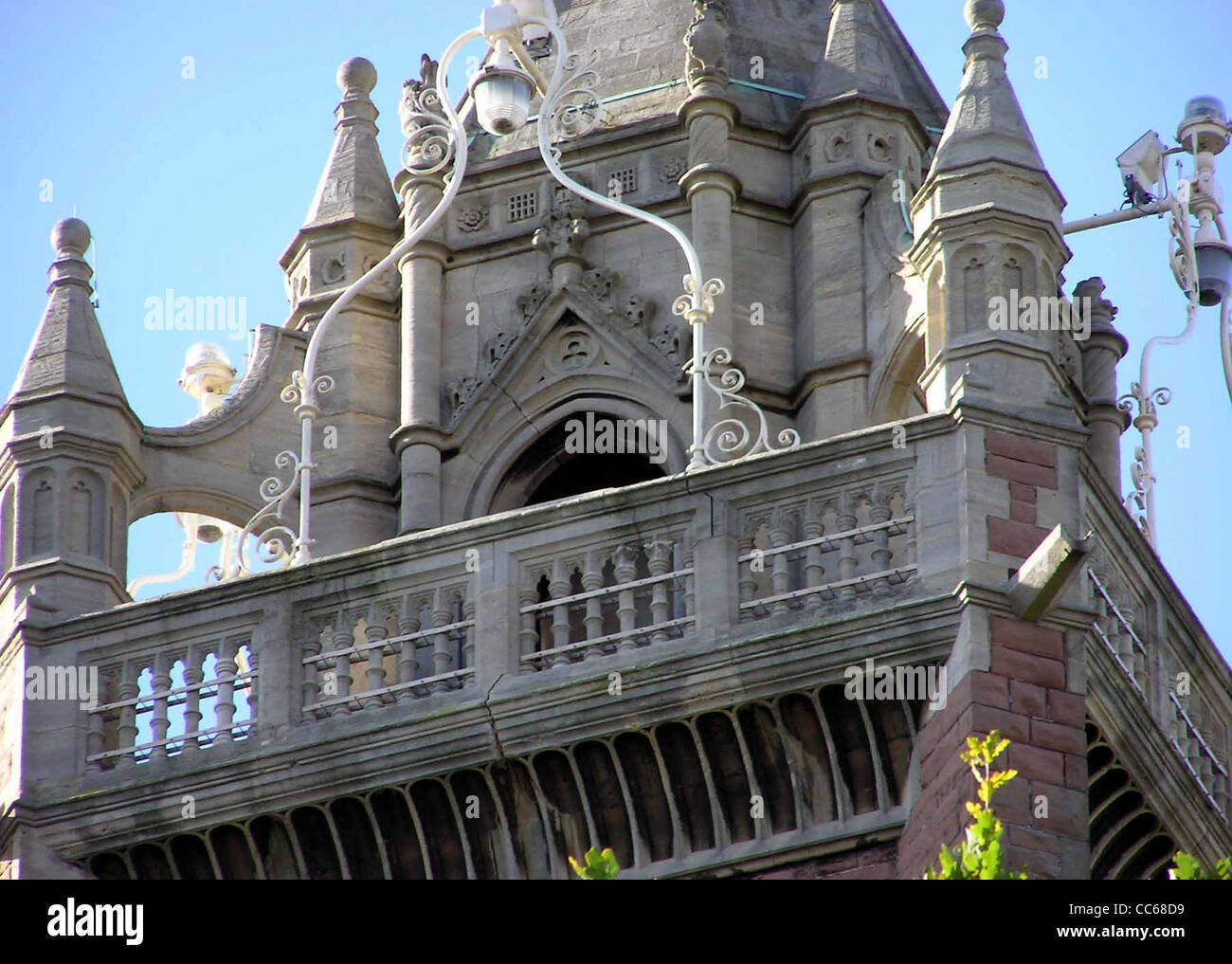 The Cabot Tower in Bristol, England, is a historic landmark ...