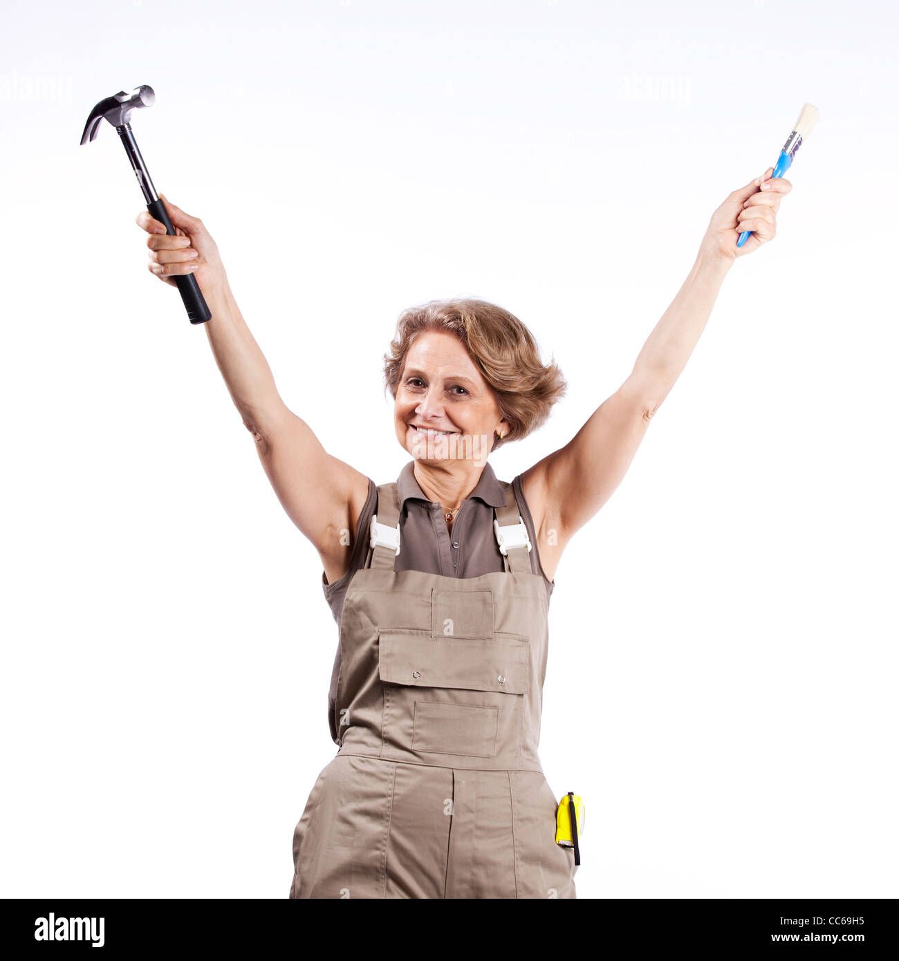 Raised hammer hi-res stock photography and images - Alamy