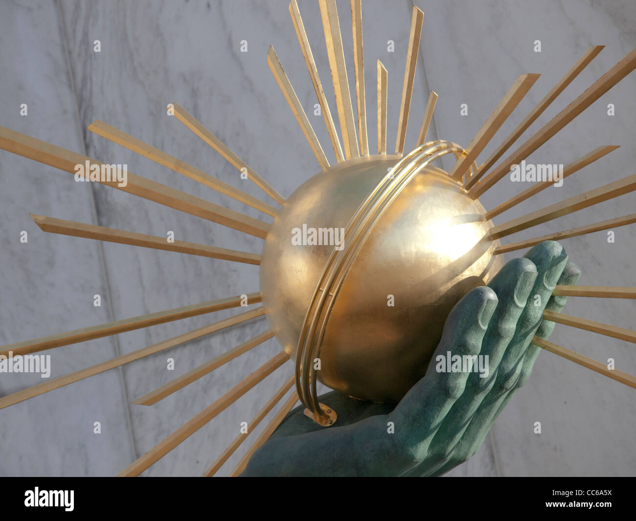 Spirit of Detroit Statue in Detroit Michigan by Marshall Fredericks ...