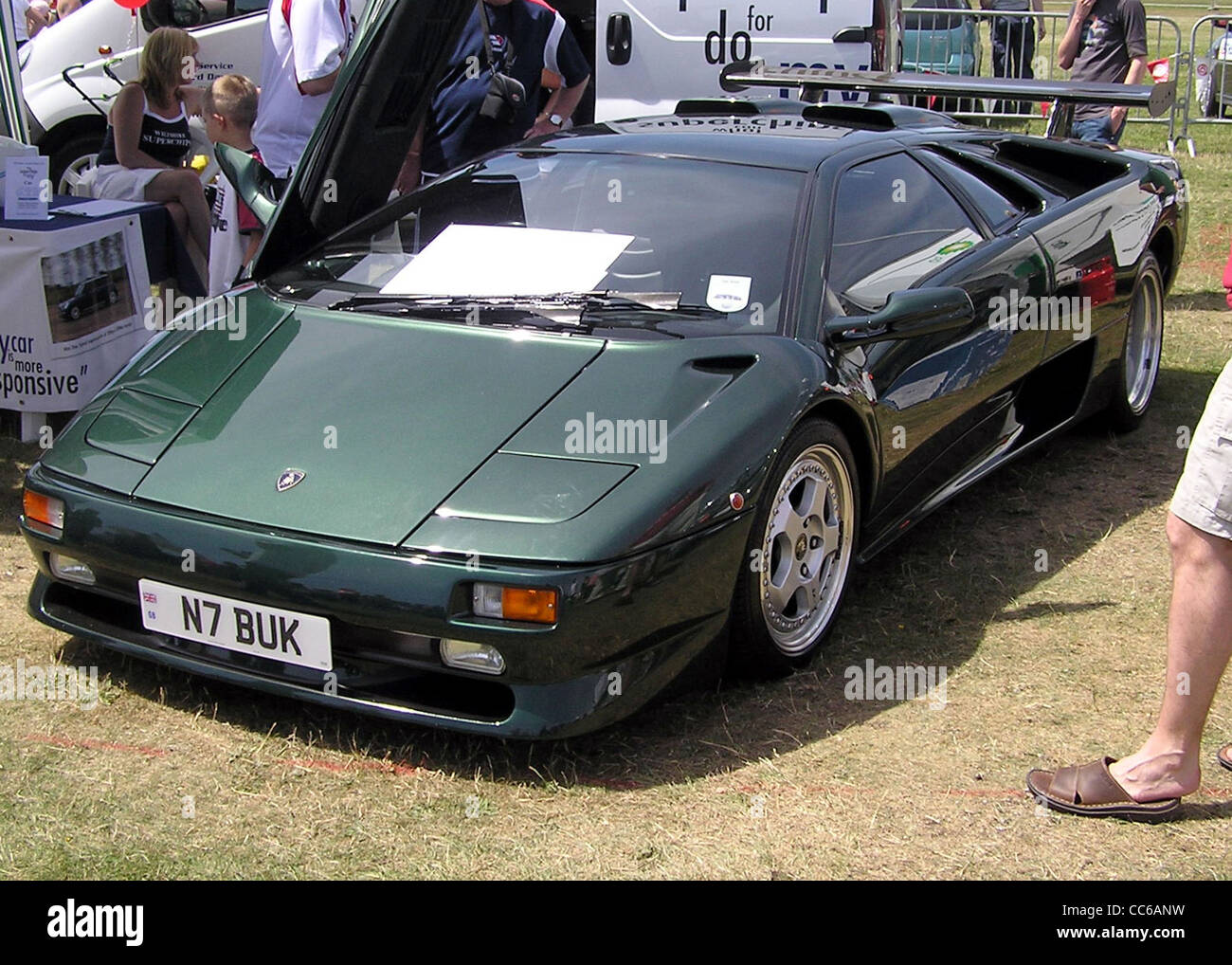 Lamborghini Diablo seen at Bristol Car Show, England Stock Photo - Alamy