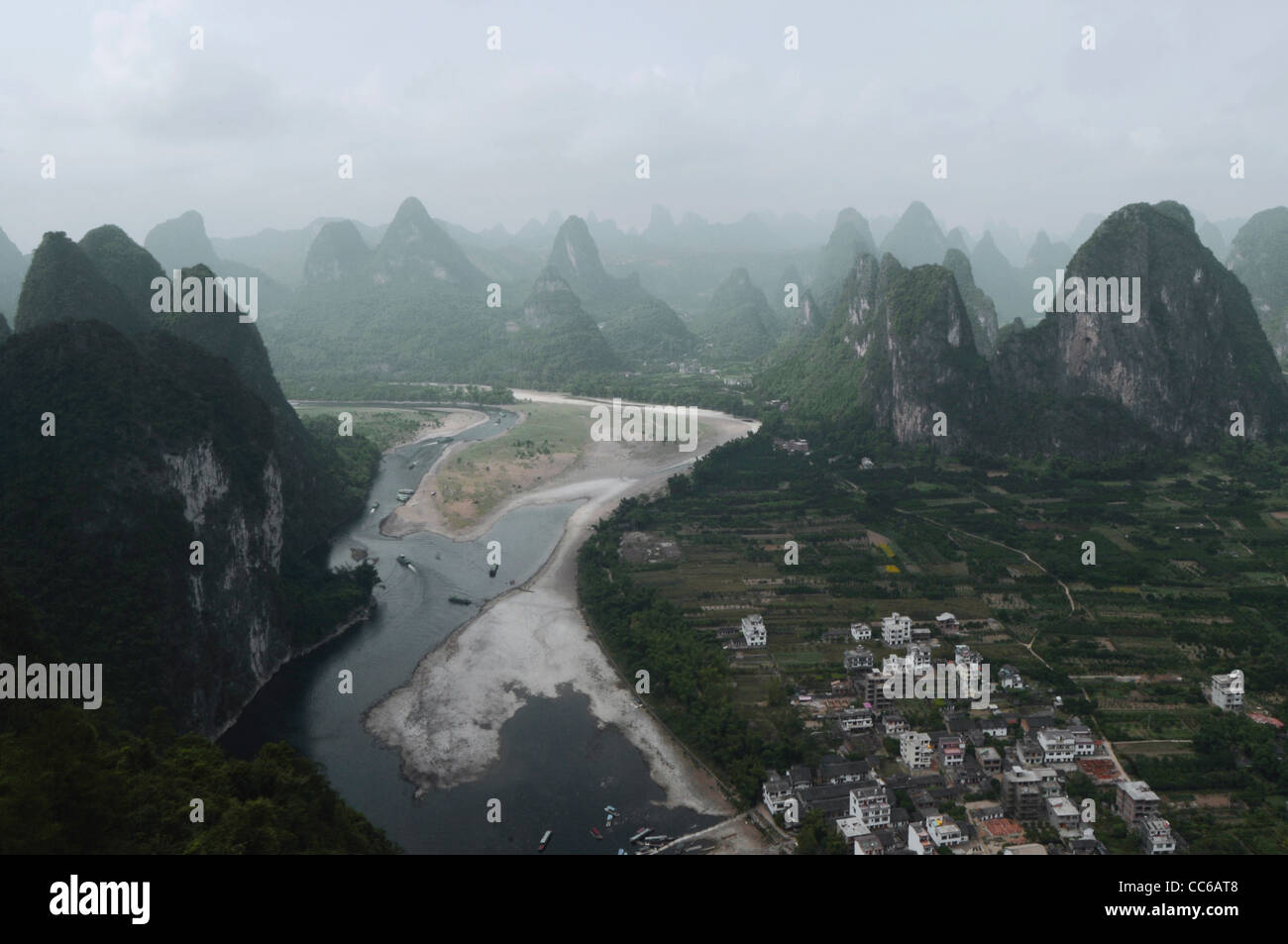 Li River Scenic Area, Guilin, Guangxi , China Stock Photo - Alamy