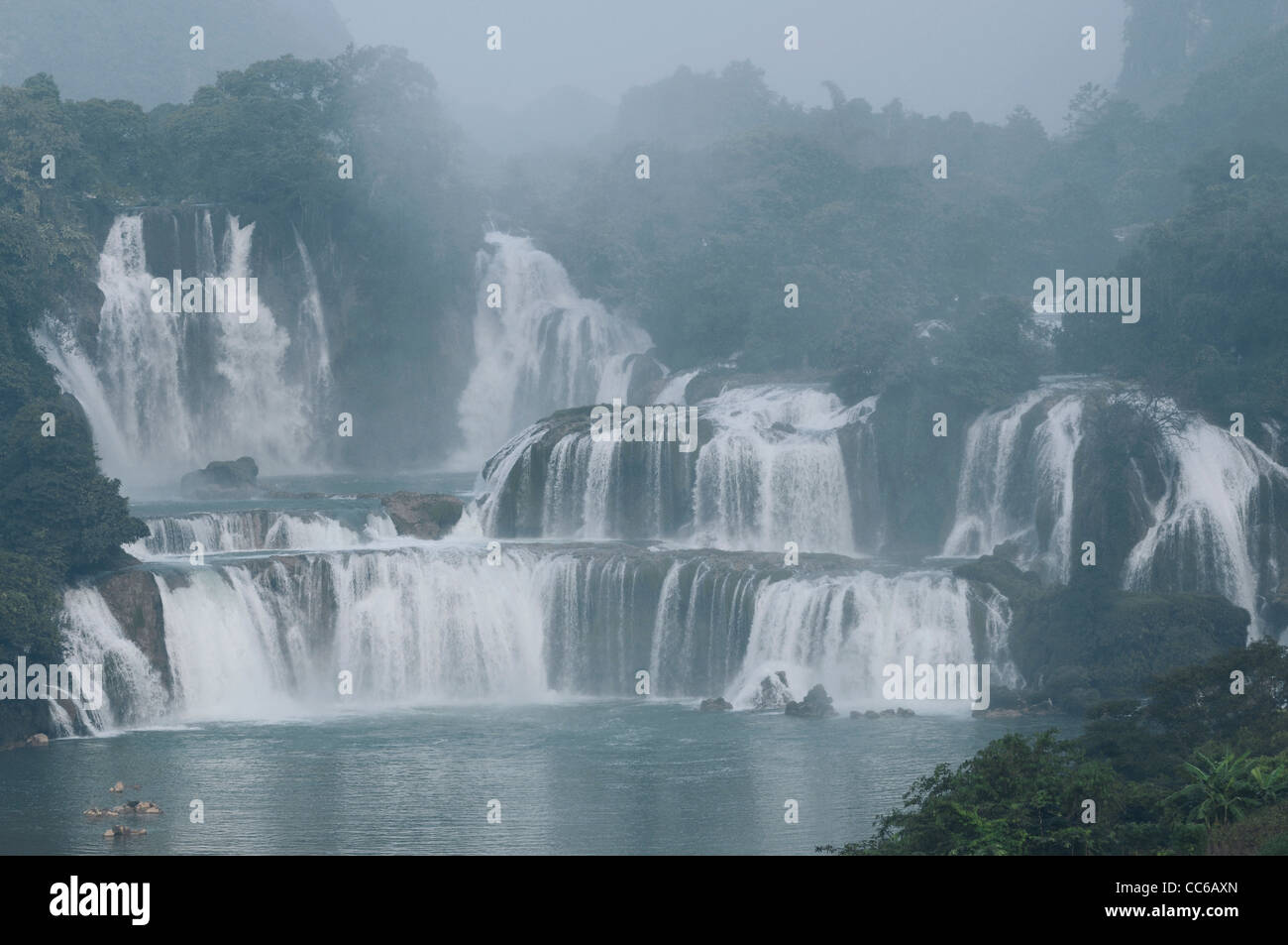 Detian Waterfall, Chongzuo, Guangxi , China Stock Photo - Alamy