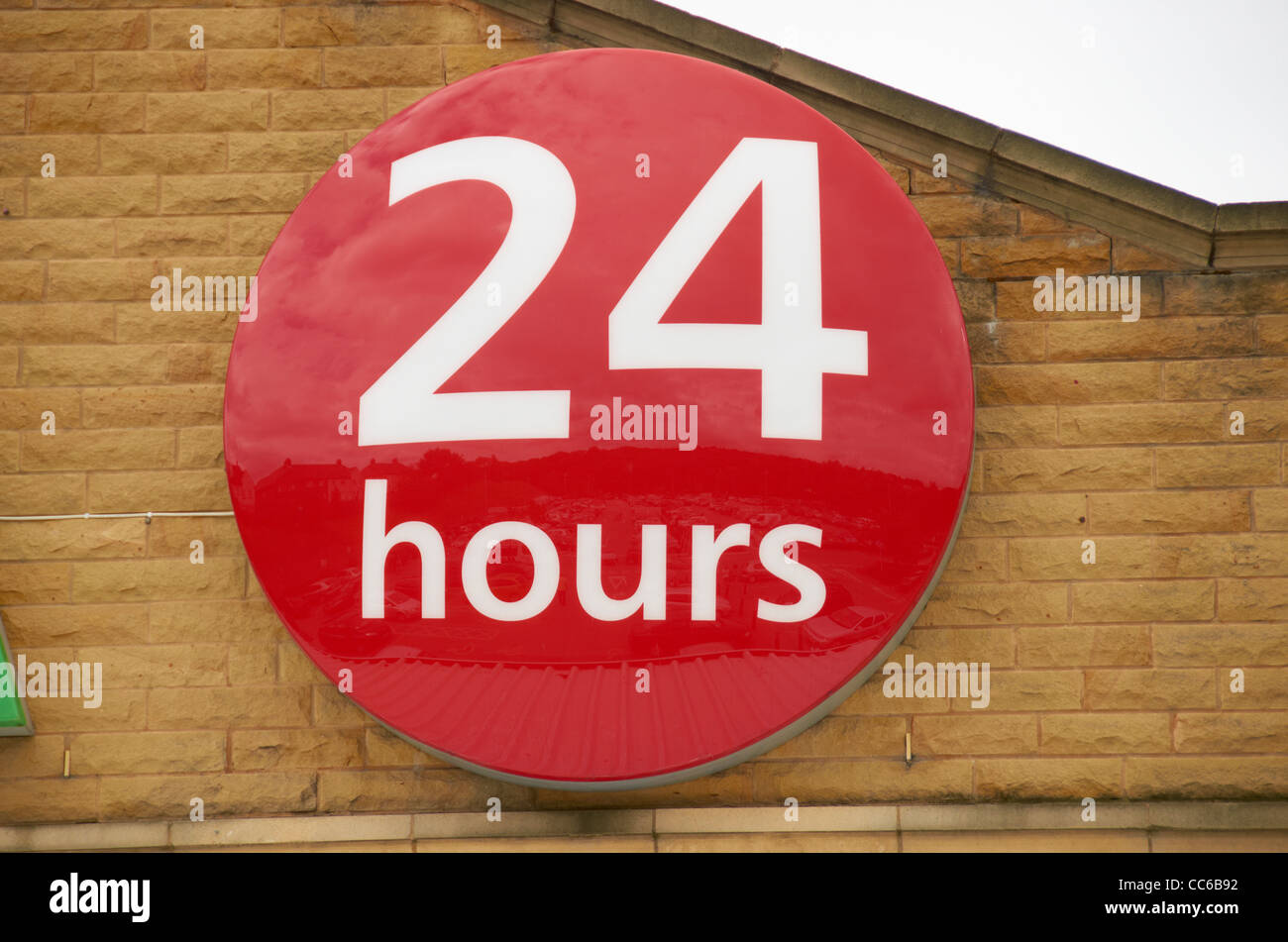 24 Hour Sign High Resolution Stock Photography and Images - Alamy