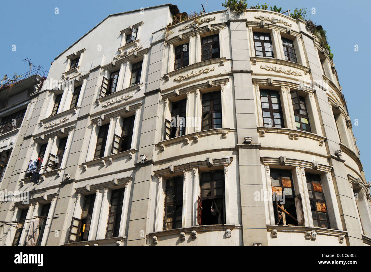 Old Qilou Buildings, Wuzhou, Guangxi , China Stock Photo - Alamy
