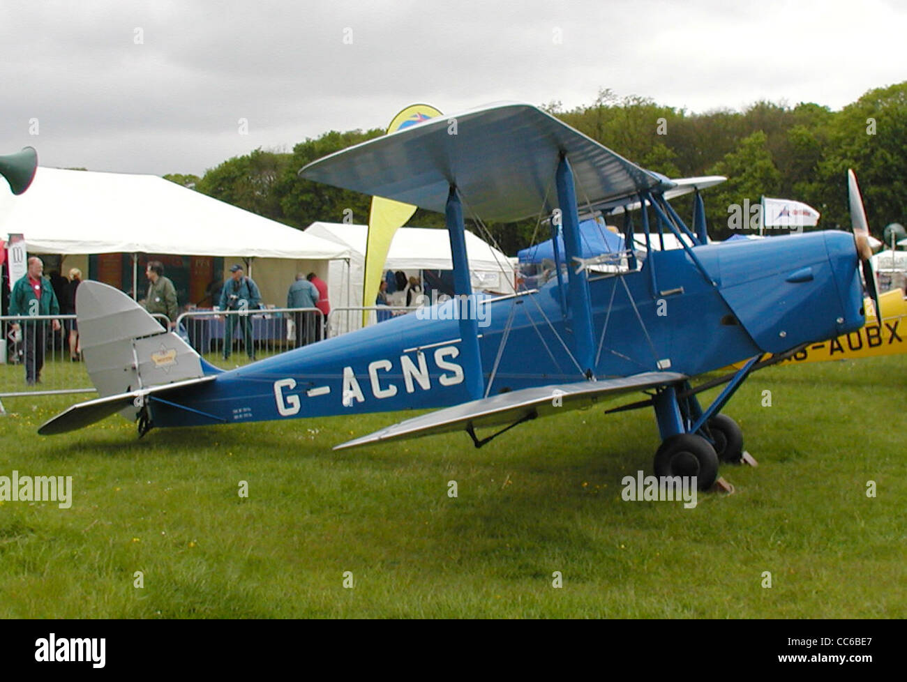 De havilland dh60g gipsy moth uk registration g acns hi-res stock ...