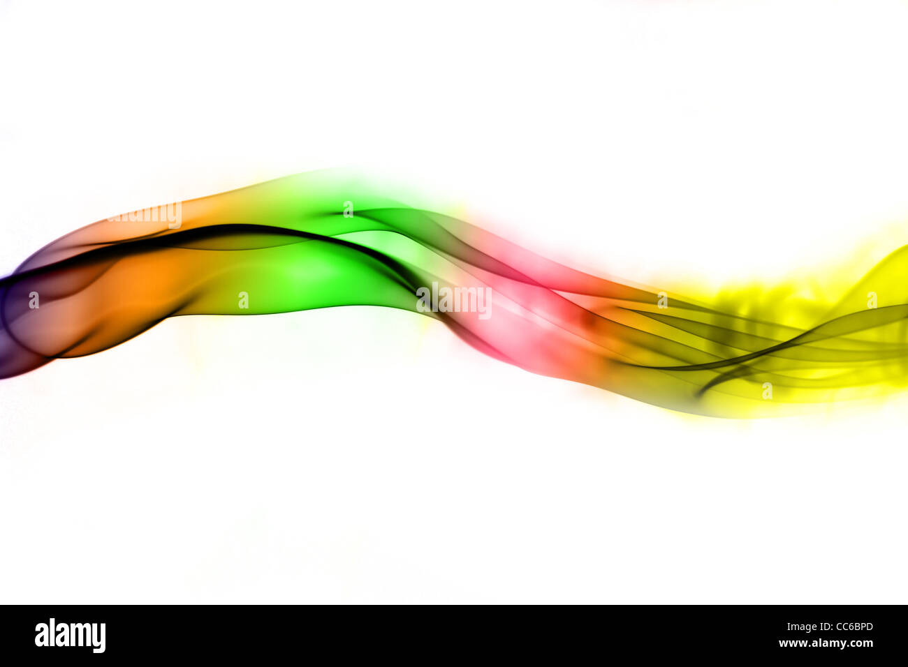 Magical form blue green smoke hi-res stock photography and images - Alamy