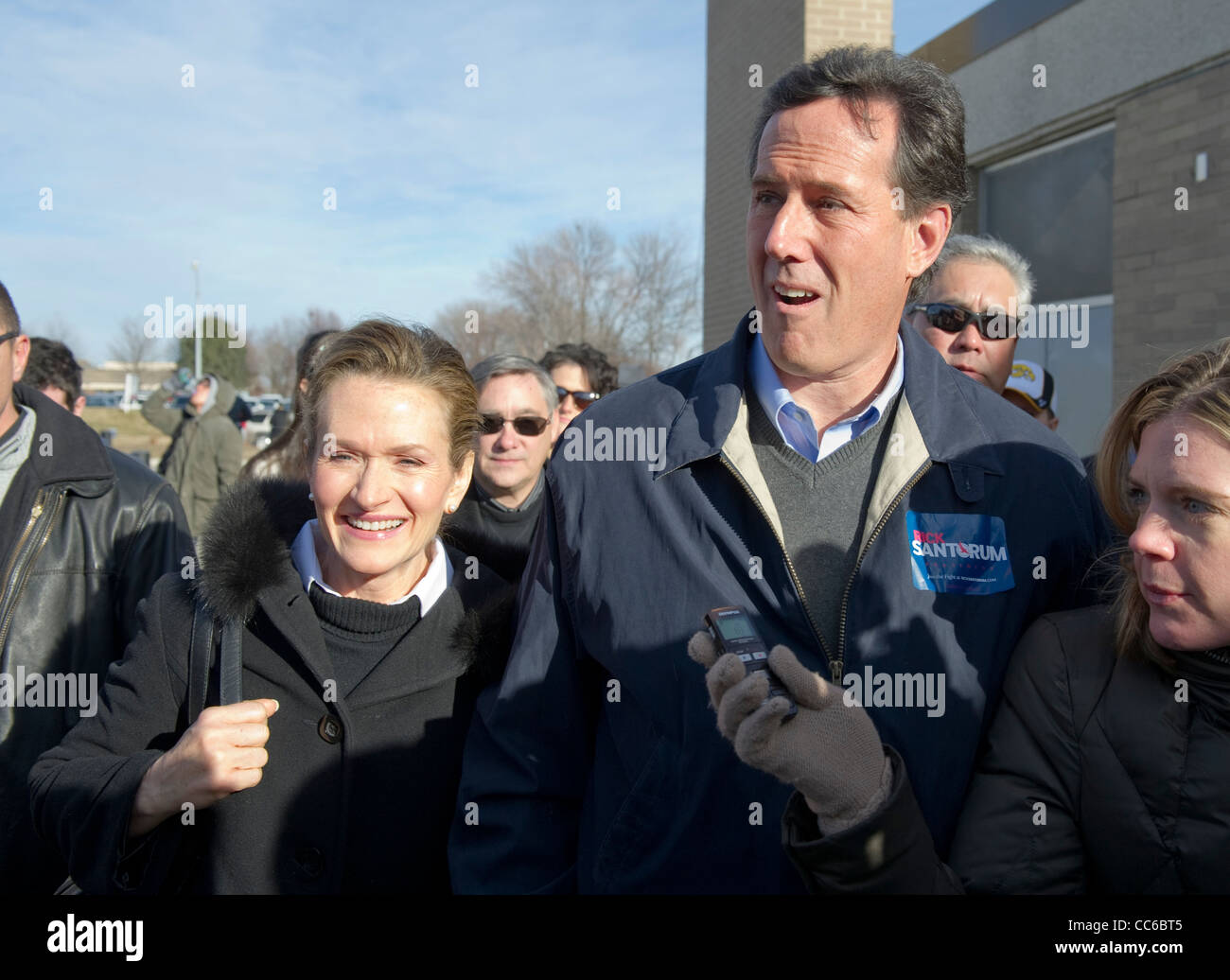 Rick santorum and karen santorum hi-res stock photography and images ...