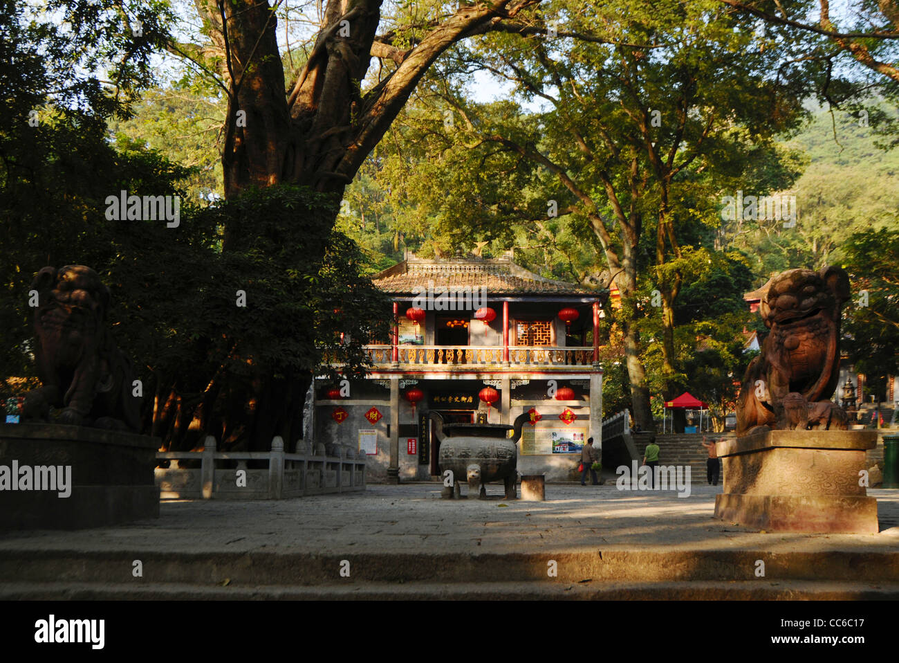 Ancestral Hall of Li Mingyuan, Mt. Xishan Scenic Resort of Guiping ...