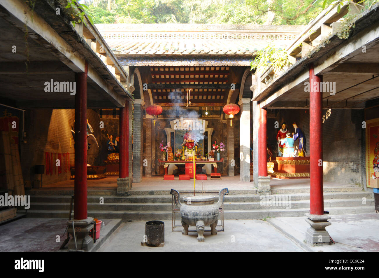 Ancestral Hall of Li Mingyuan, Mt. Xishan Scenic Resort of Guiping ...