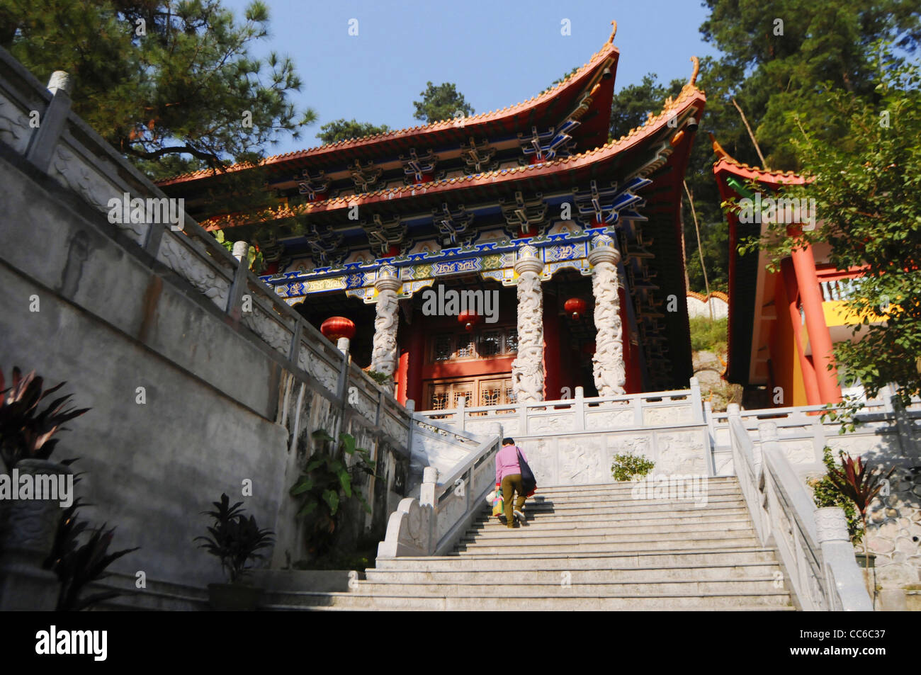 Qianfo Palace, Mt. Xishan Scenic Resort of Guiping, Guigang, Guangxi ...