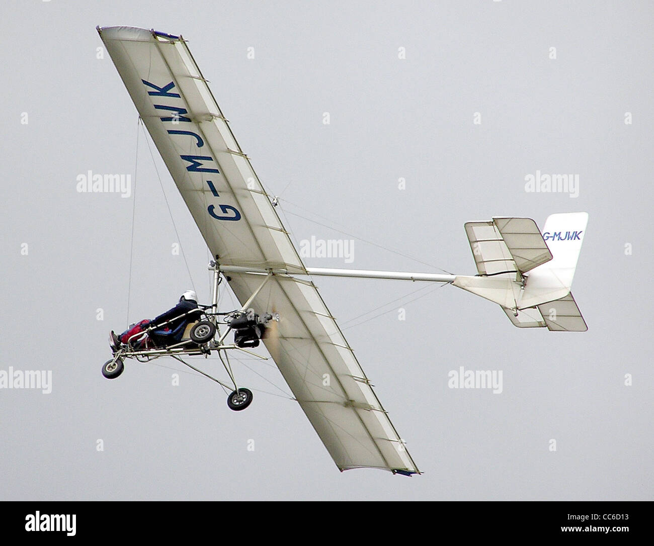 The Huntair Pathfinder Mark 1 ultralight aircraft, registered G-MJWK ...