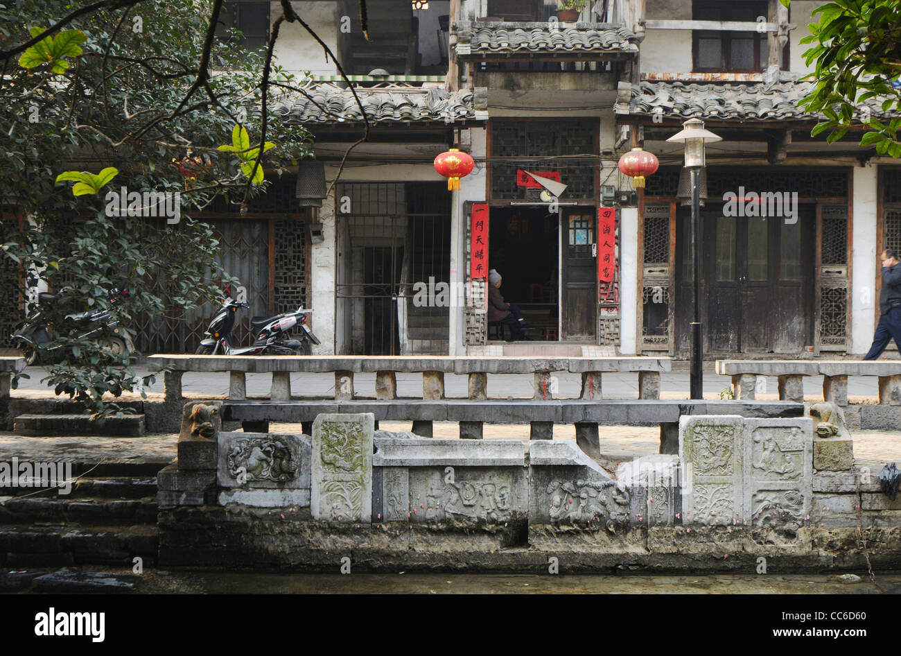 Xing'an Water Street, Guilin, Guangxi , China Stock Photo - Alamy