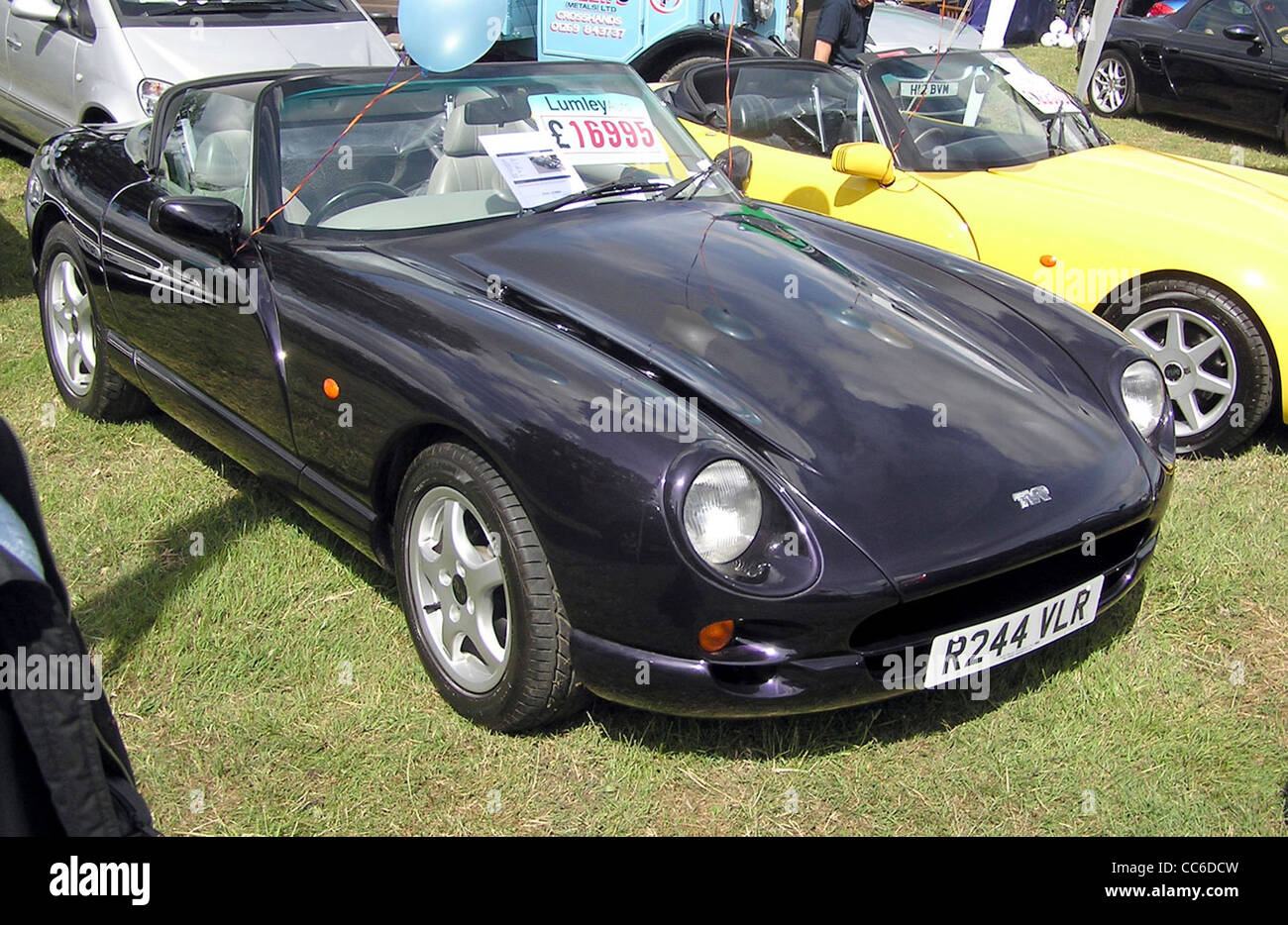 The 1997 TVR Chimaera, a British sports car, is displayed at the Yate ...