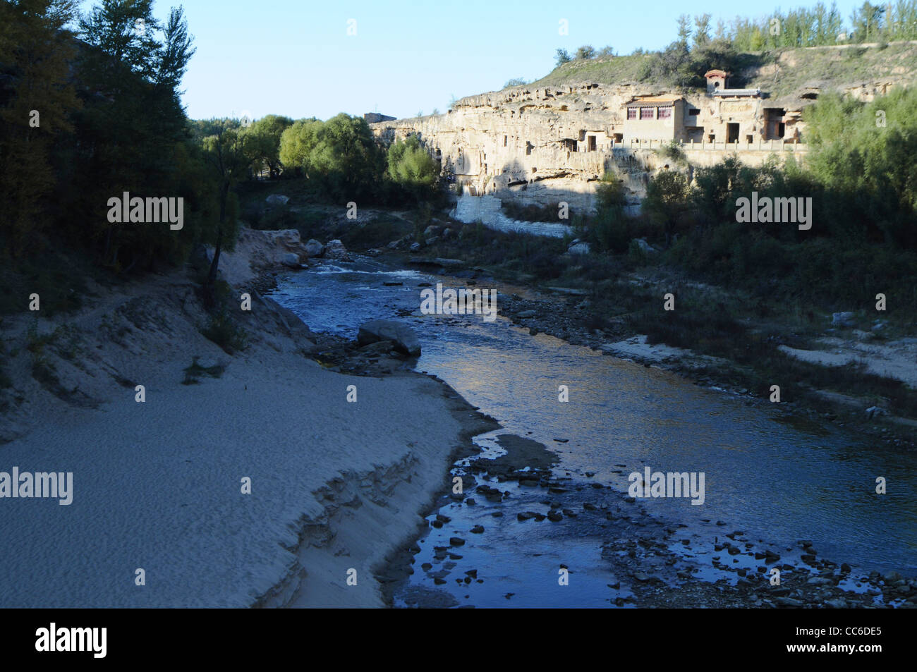 Yuxi River, Red Stone Gorge, Yulin, Shaanxi , China Stock Photo - Alamy