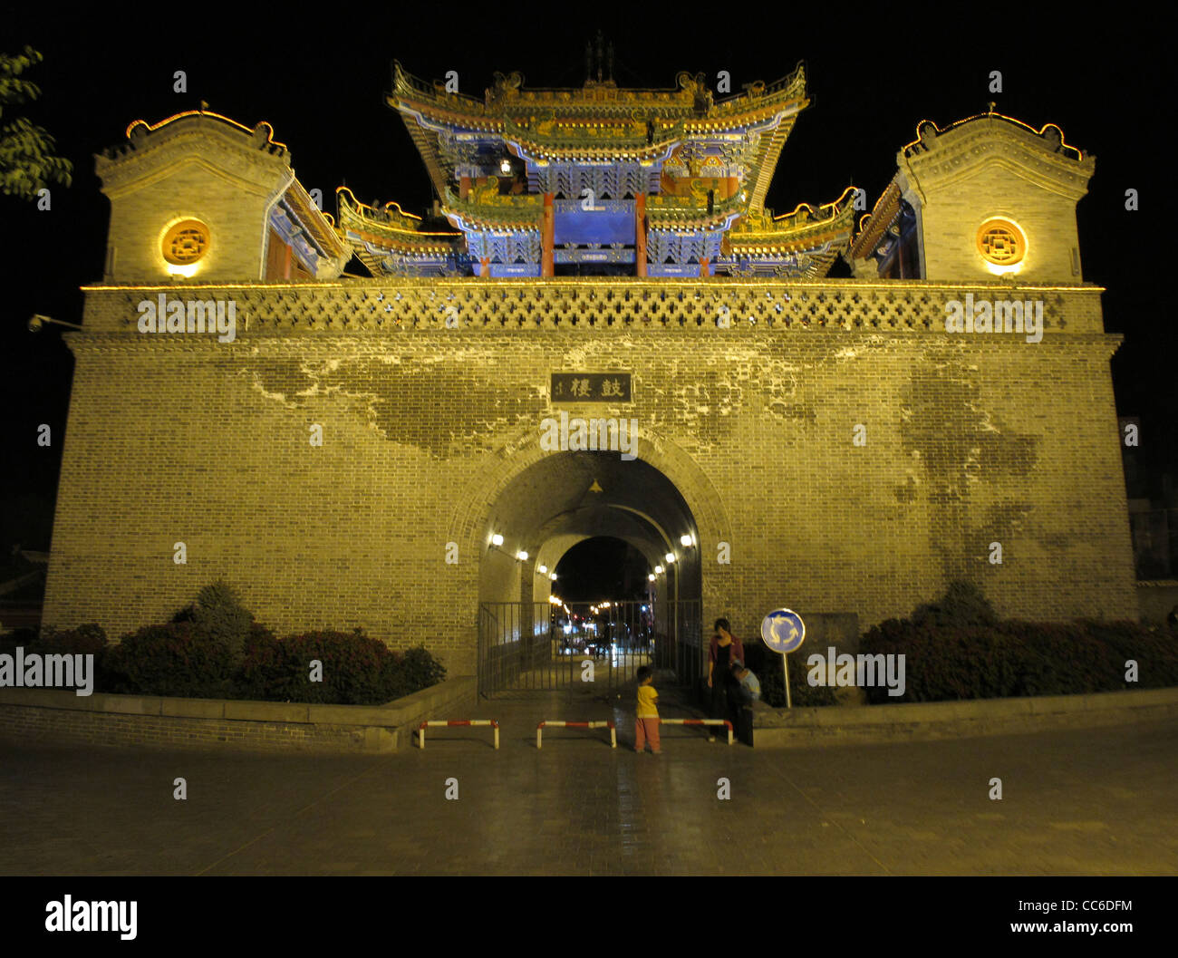 Drum Tower, Yulin, Shaanxi , China Stock Photo - Alamy