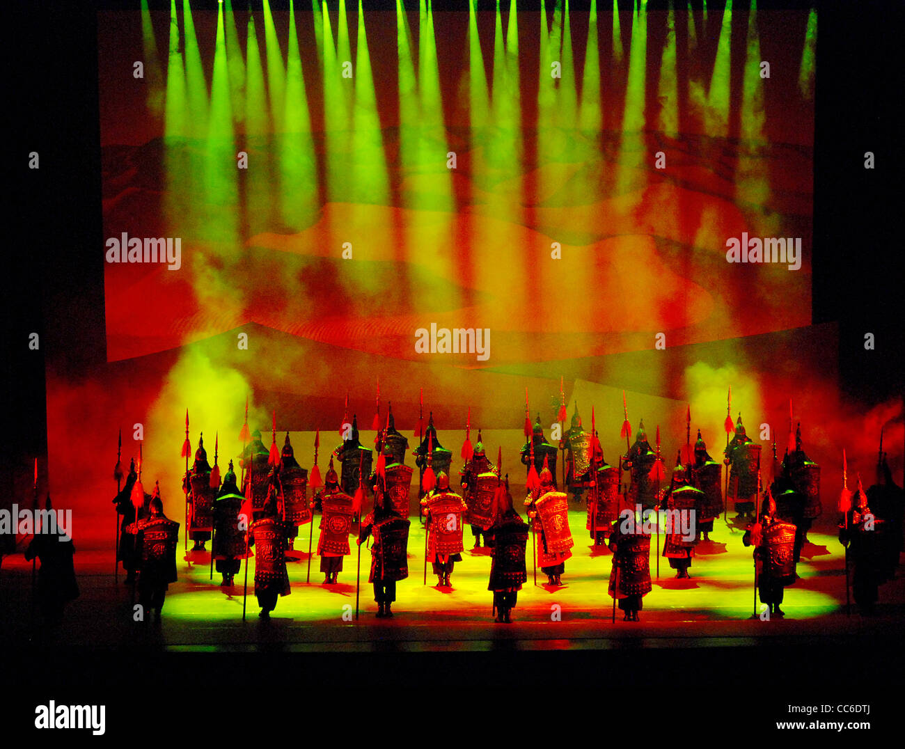 Traditional dance performance, Beijing, China Stock Photo - Alamy