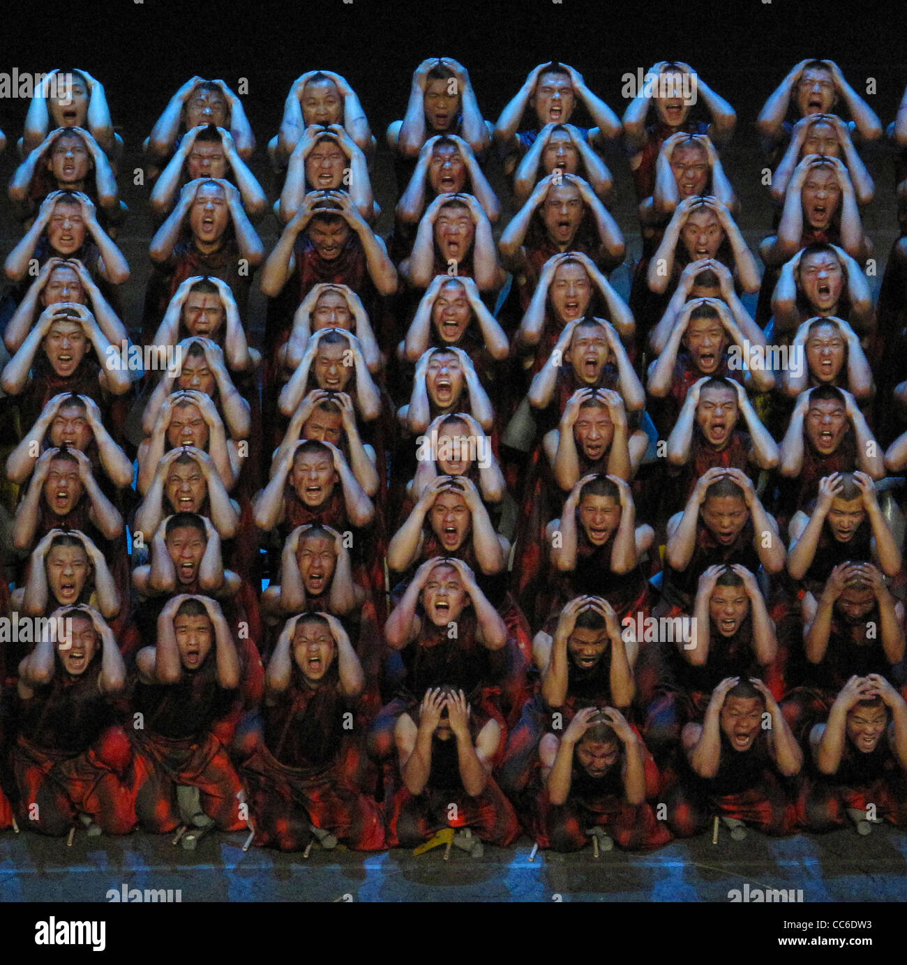 Traditional dance performance, Beijing, China Stock Photo - Alamy