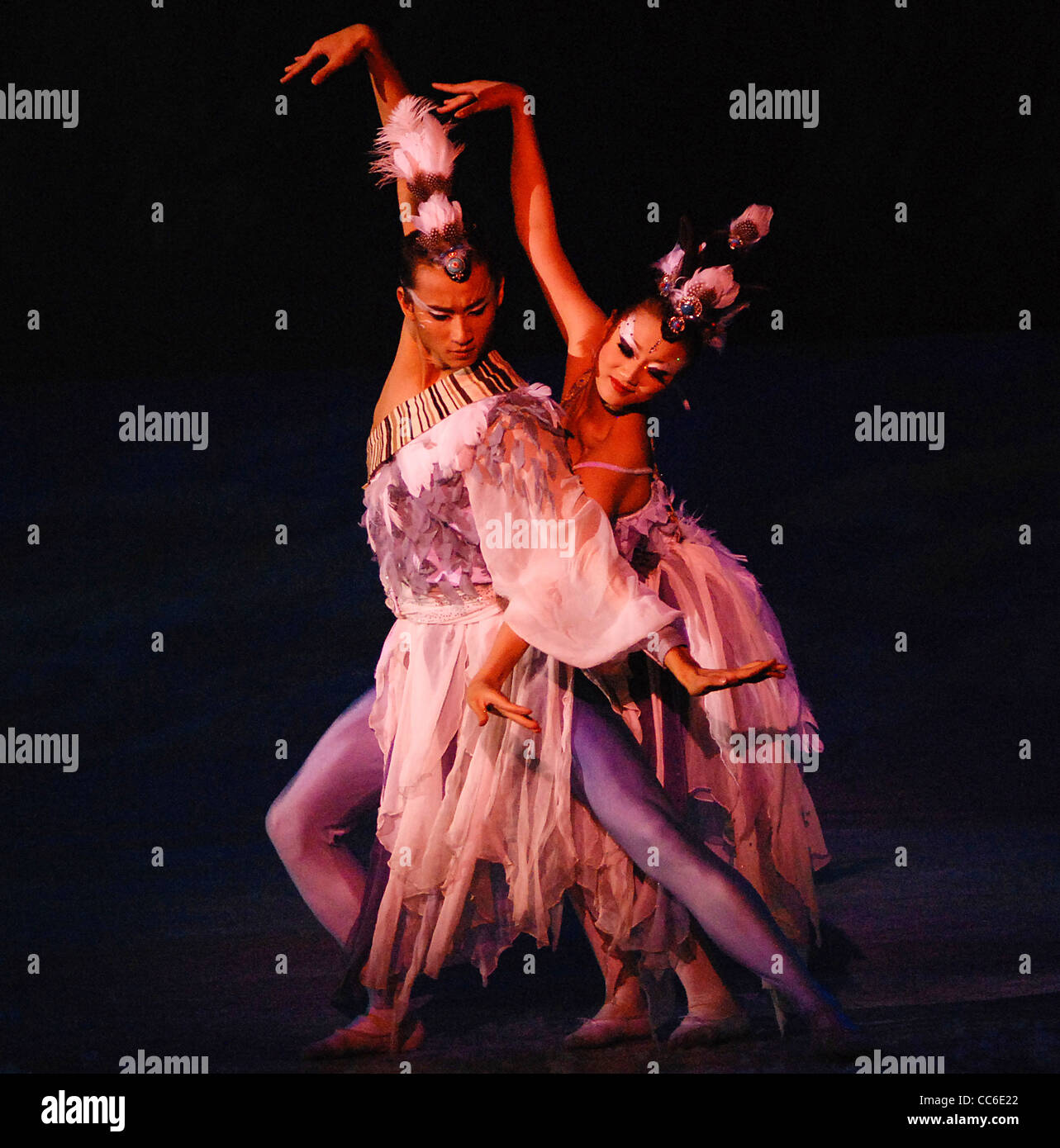 Traditional dance, Beijing, China Stock Photo - Alamy