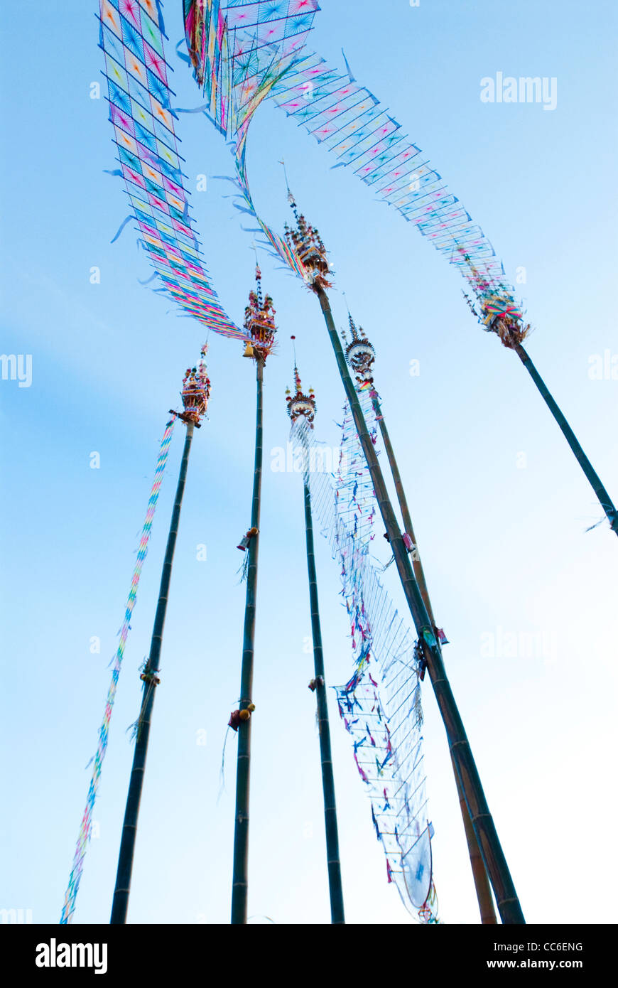 Prayer flag pole hi-res stock photography and images - Alamy