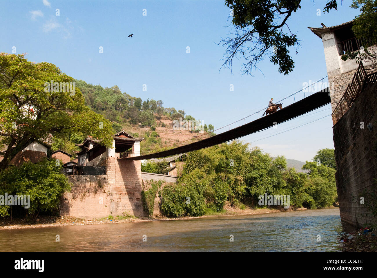 1 man riding horse hi-res stock photography and images - Alamy