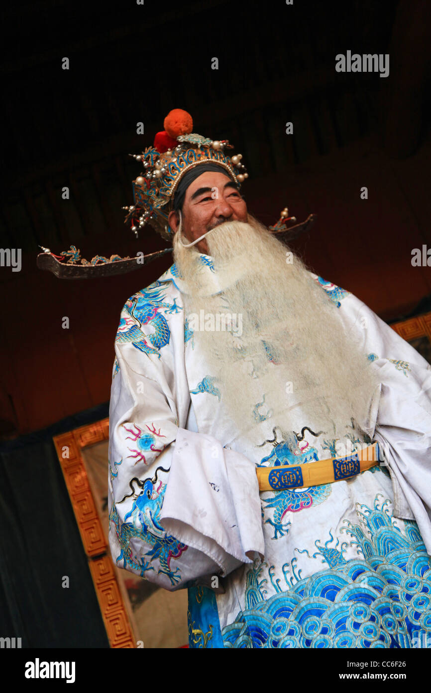 Bangzi Opera performer, Beijing, China Stock Photo - Alamy