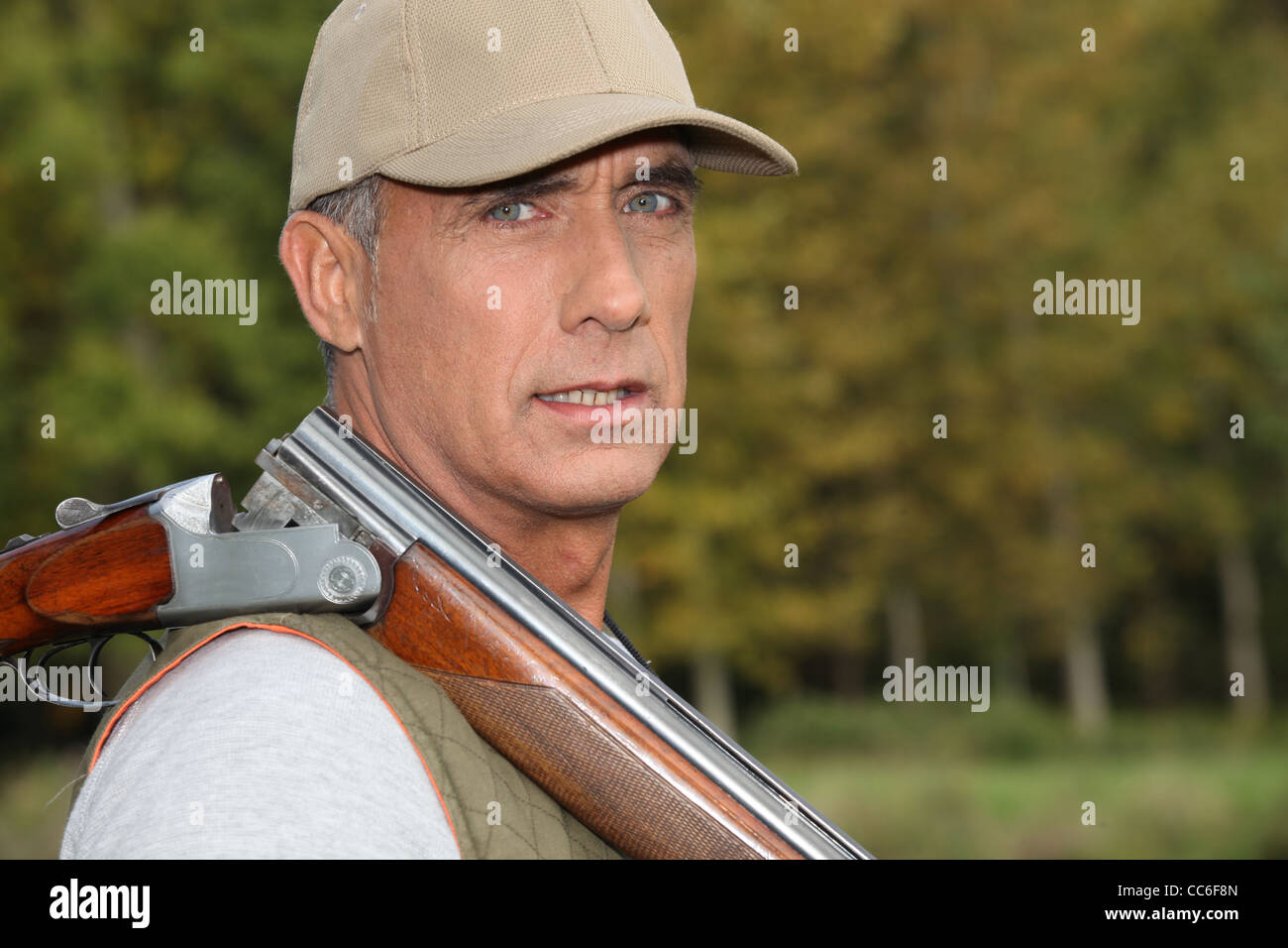hunter in the country Stock Photo - Alamy