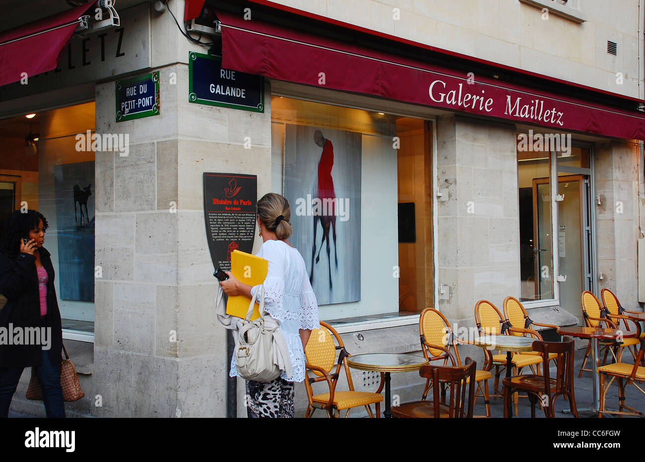 Cafe bar, Paris, France Stock Photo - Alamy