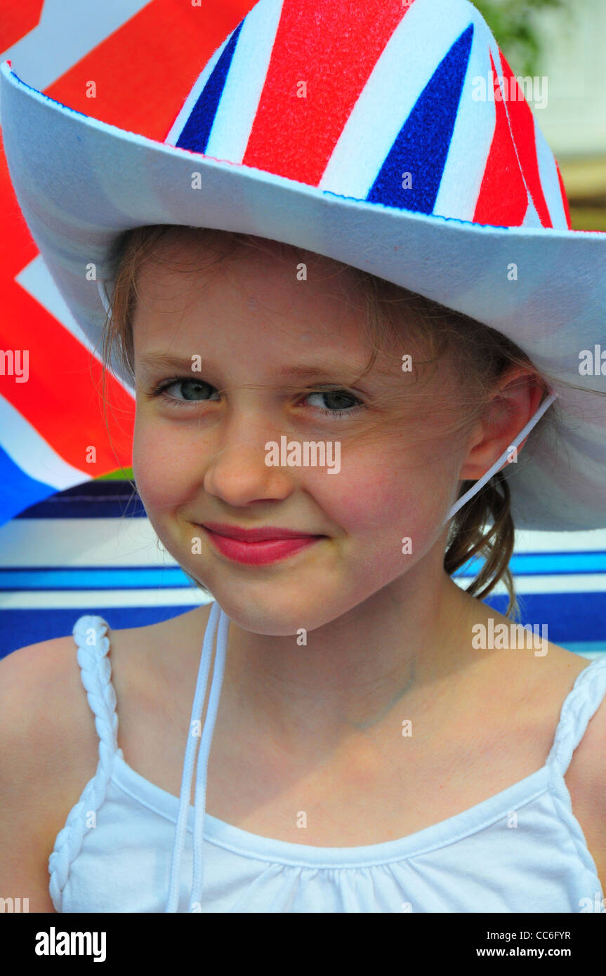 Katy at street party Stock Photo - Alamy