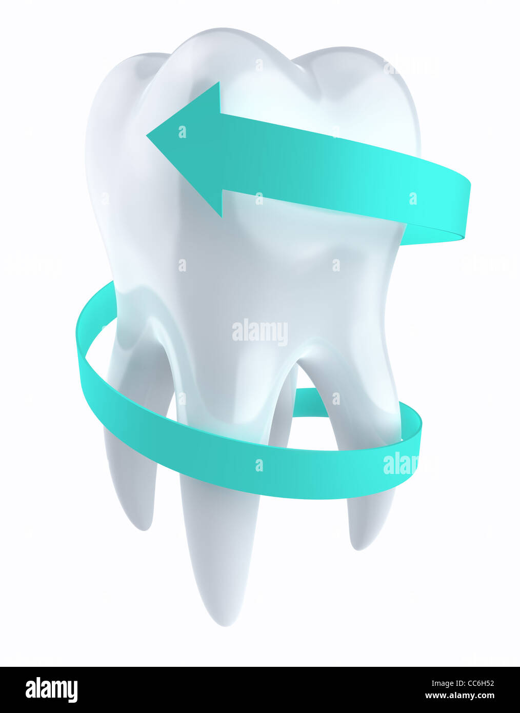 Tooth protection concept - clipping path included Stock Photo - Alamy