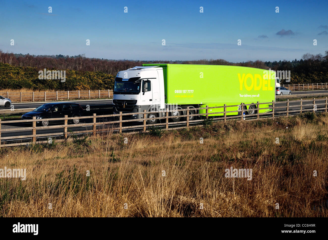Articulated lorry motorway hi-res stock photography and images - Alamy