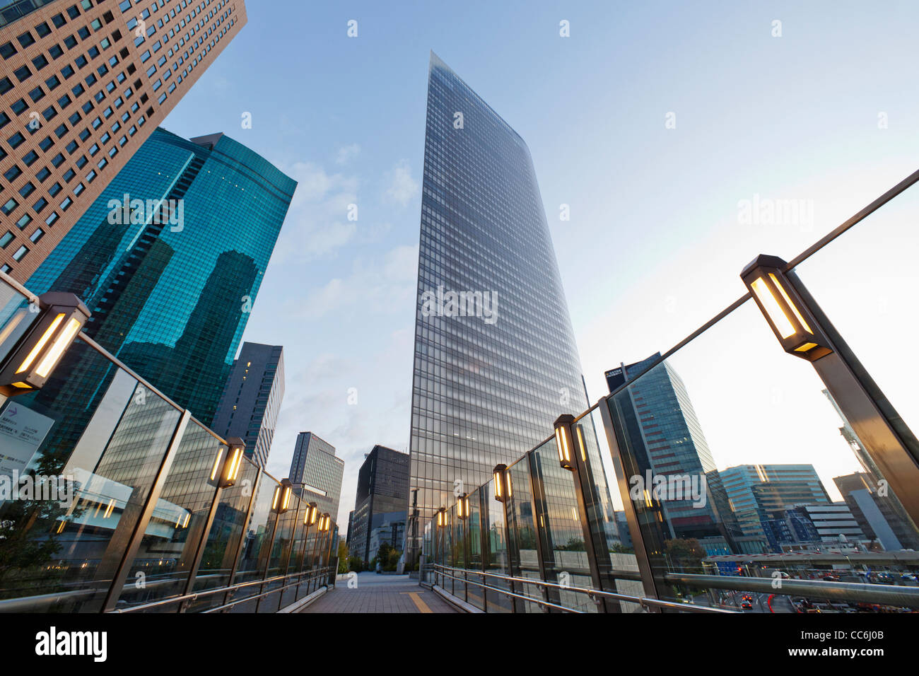 Japan, Tokyo, Shiodome, Skyscrapers Stock Photo - Alamy