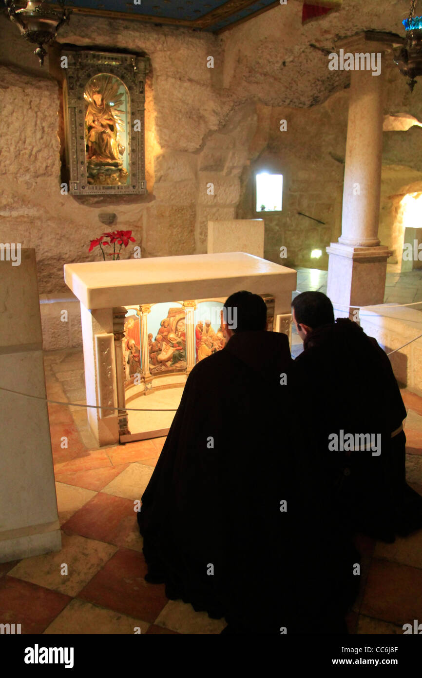 Bethlehem the milk grotto hi-res stock photography and images - Alamy