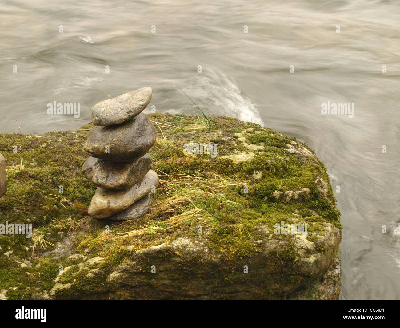 river "White Rain" Bavarian Forest Germany / Fluss "Weisser Regen ...