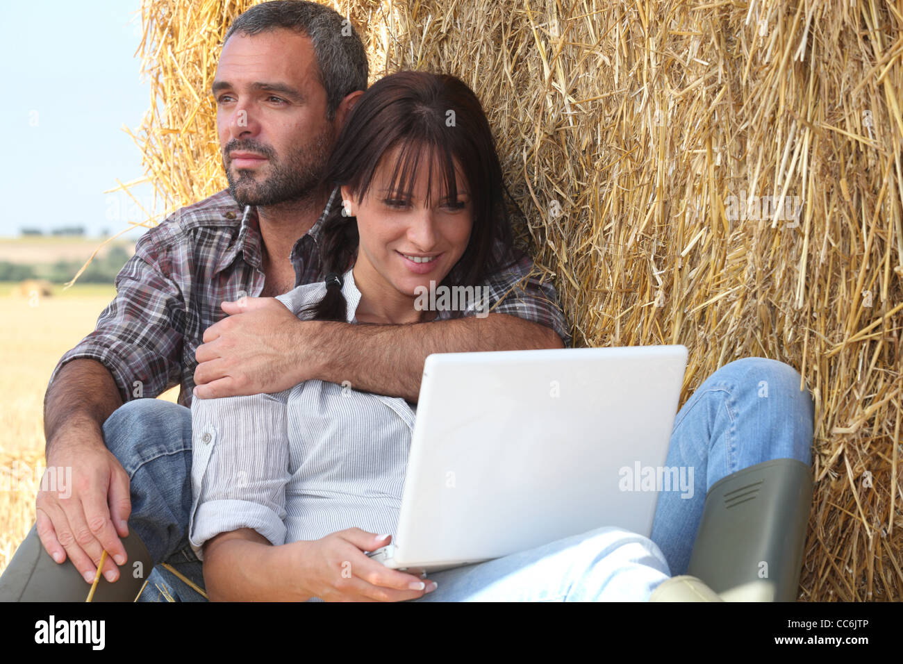 Why bring a laptop here Stock Photo - Alamy