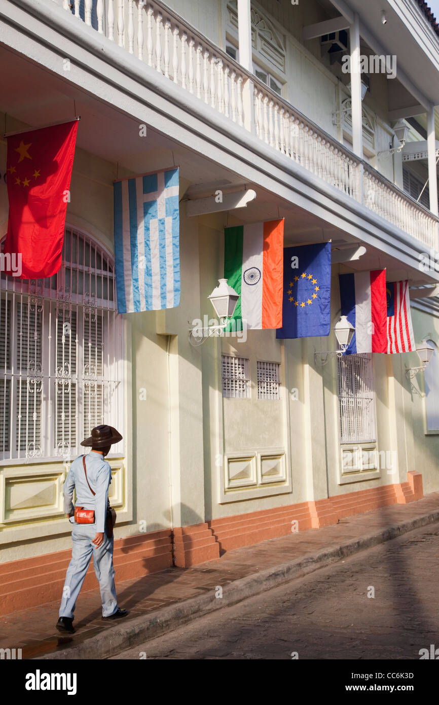 Philippines, Manila, Intramuros, Spanish Colonial Buildings Stock Photo ...