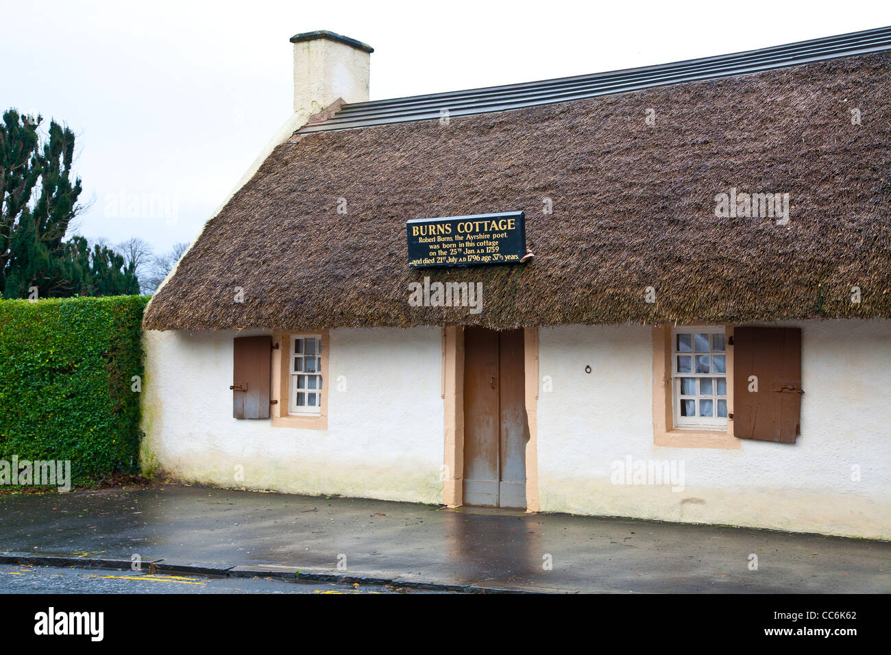 Robert burns birthplace museum hi-res stock photography and images - Alamy