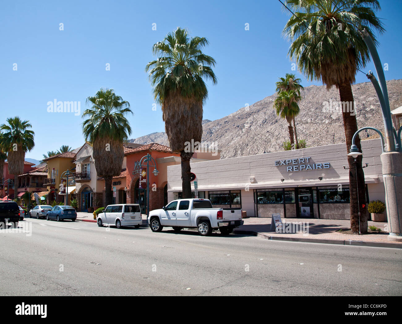 Downtown palm springs hi-res stock photography and images - Alamy