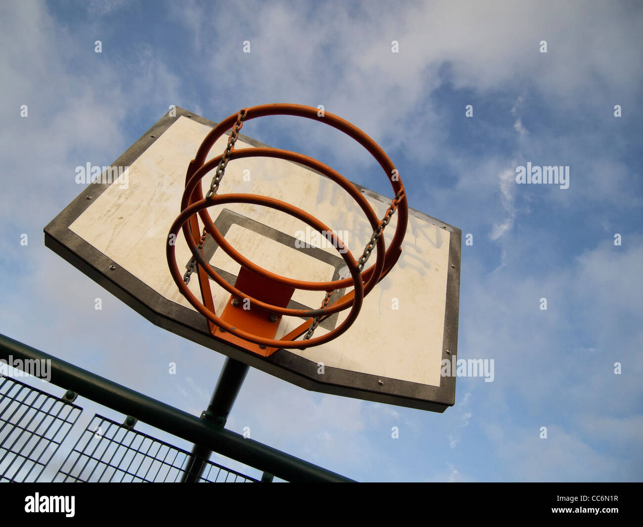 A basketball hoop Stock Photo - Alamy