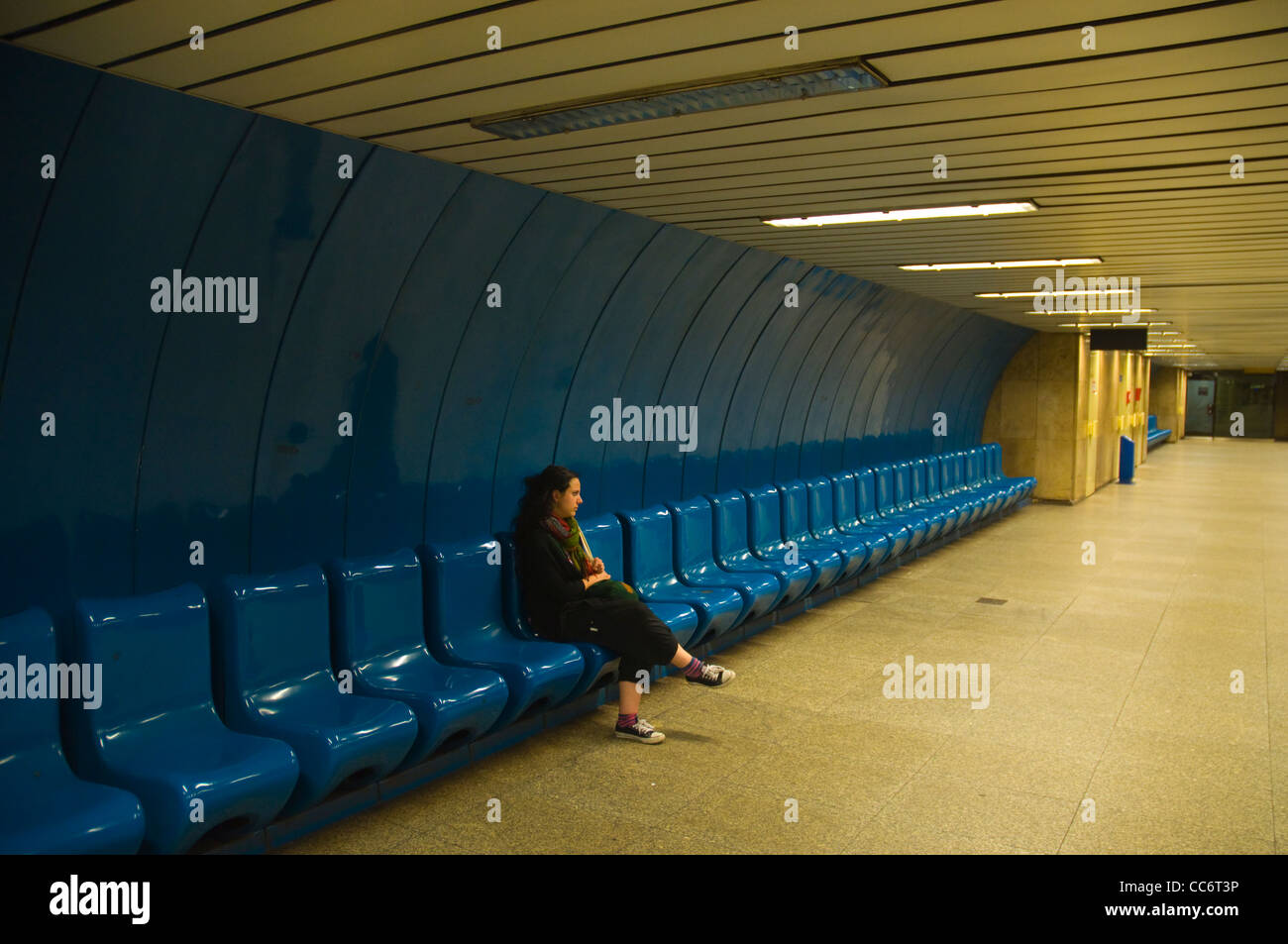 Empty metro station hi-res stock photography and images - Alamy