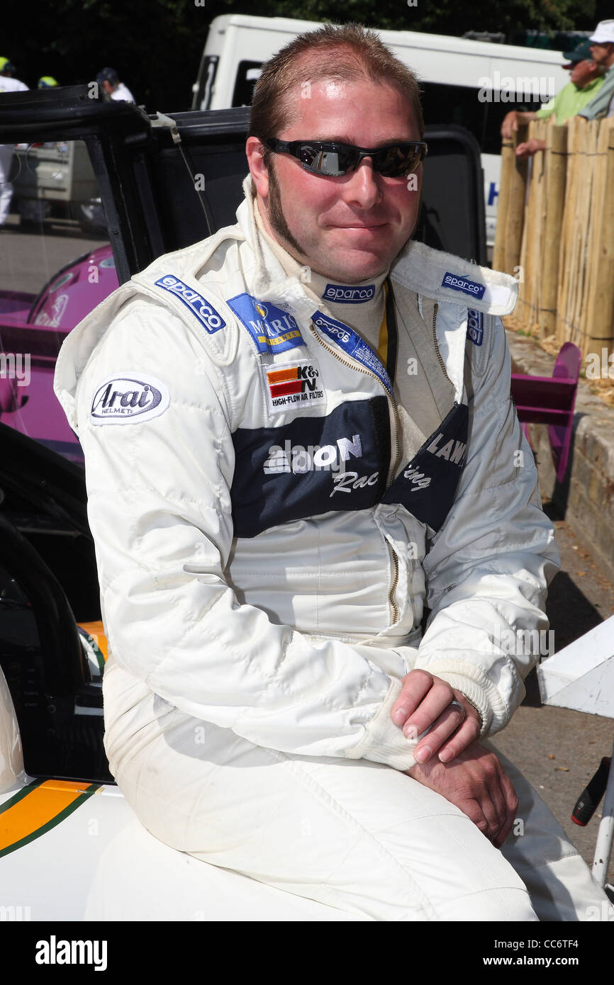 Justin Law, racing driver and known for numerous fastest times at the ...
