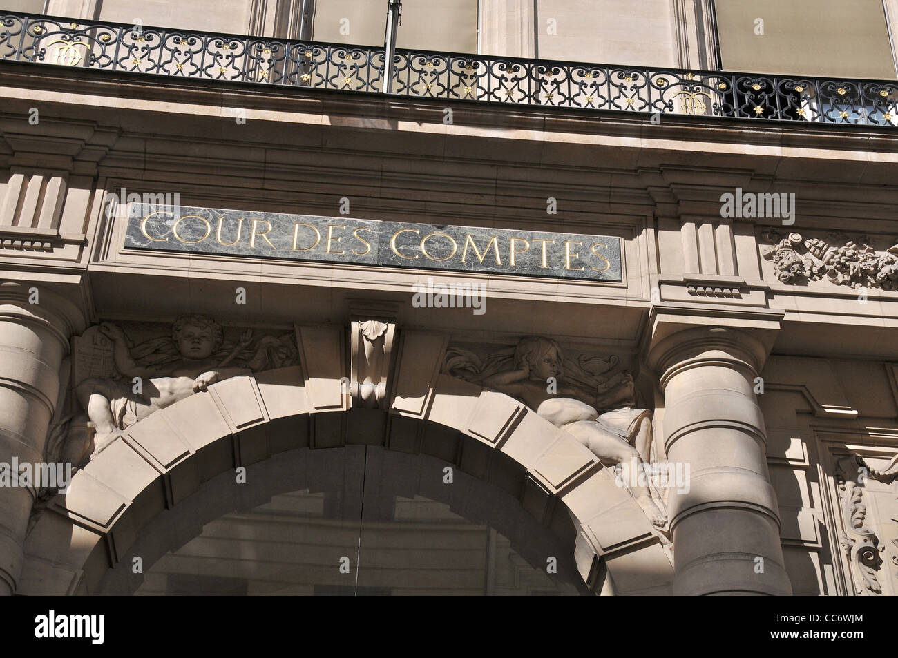 Cour des Comptes Paris France Stock Photo - Alamy
