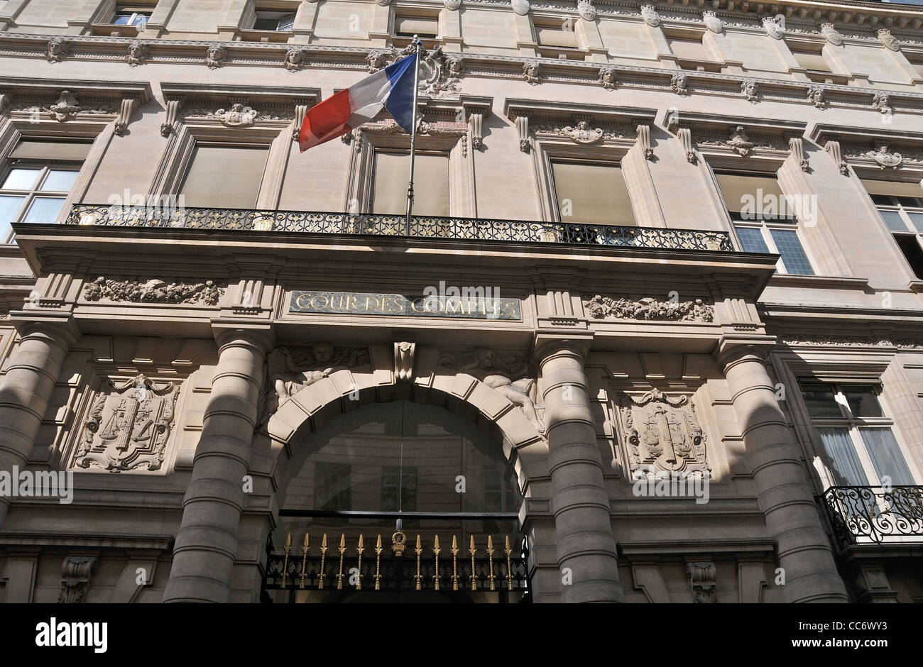 Cour des Comptes Paris France Stock Photo - Alamy