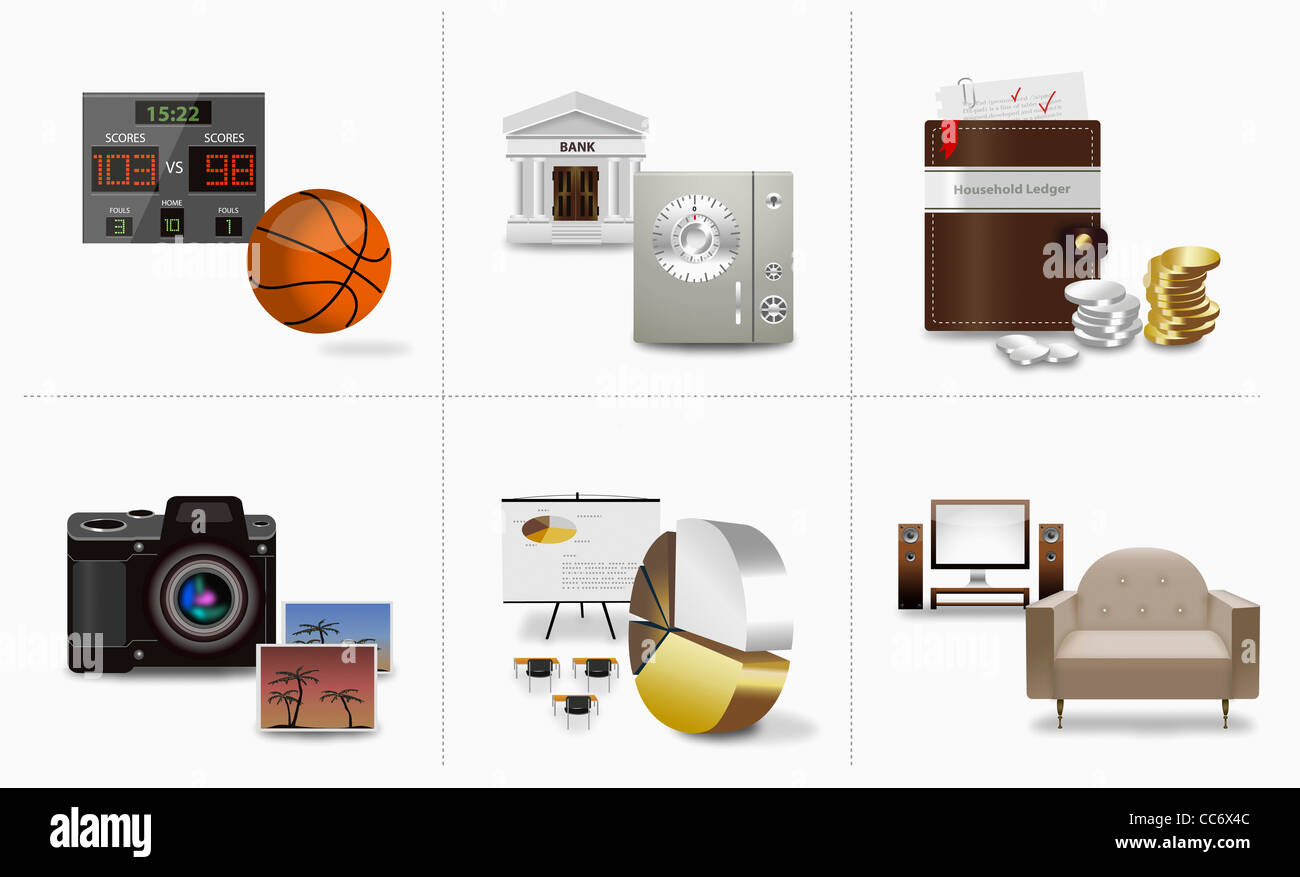 The various images for business Stock Photo - Alamy