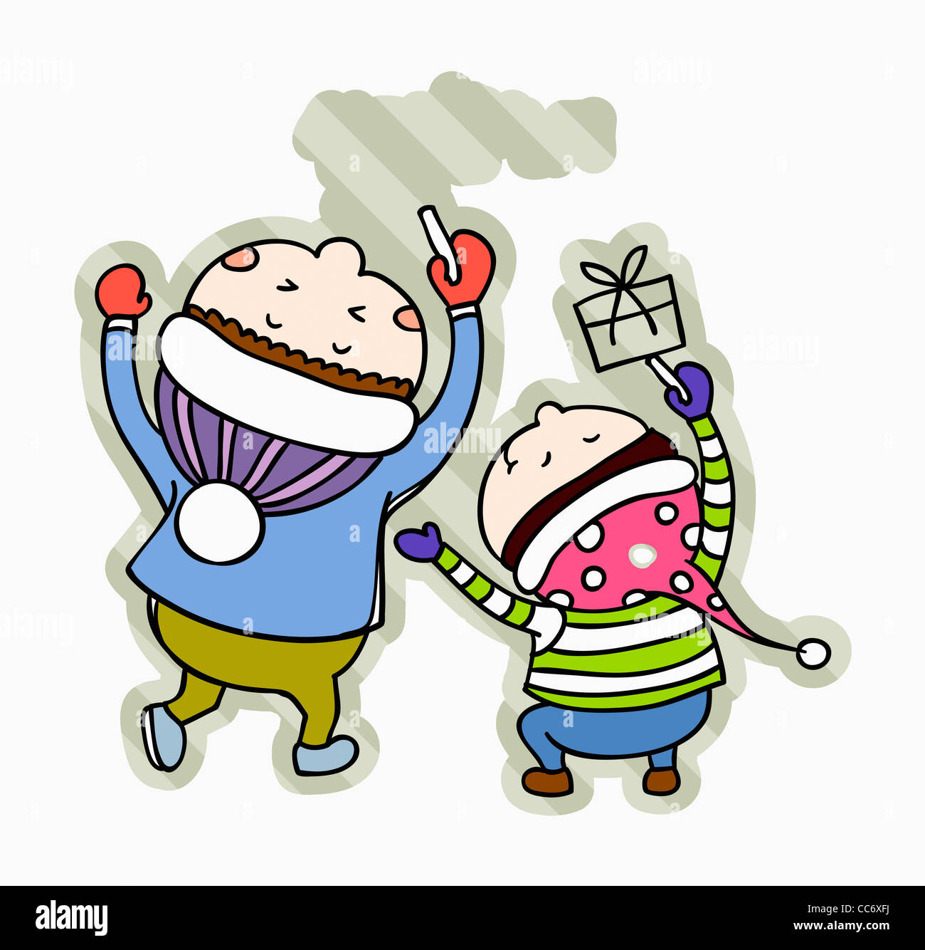 boys drawing gift Stock Photo - Alamy