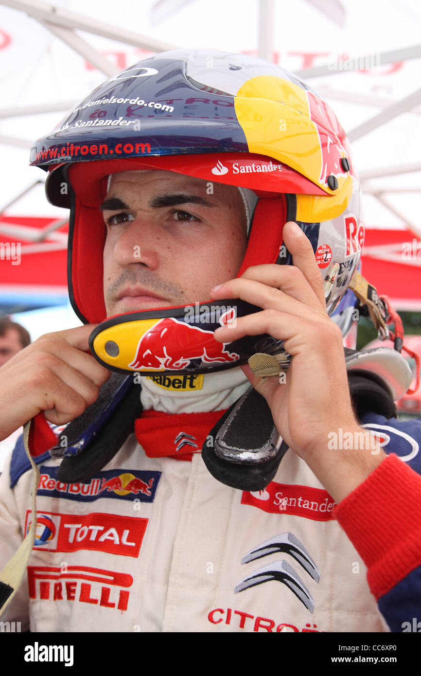 Dani Sordo World Rally Championship driver Stock Photo - Alamy