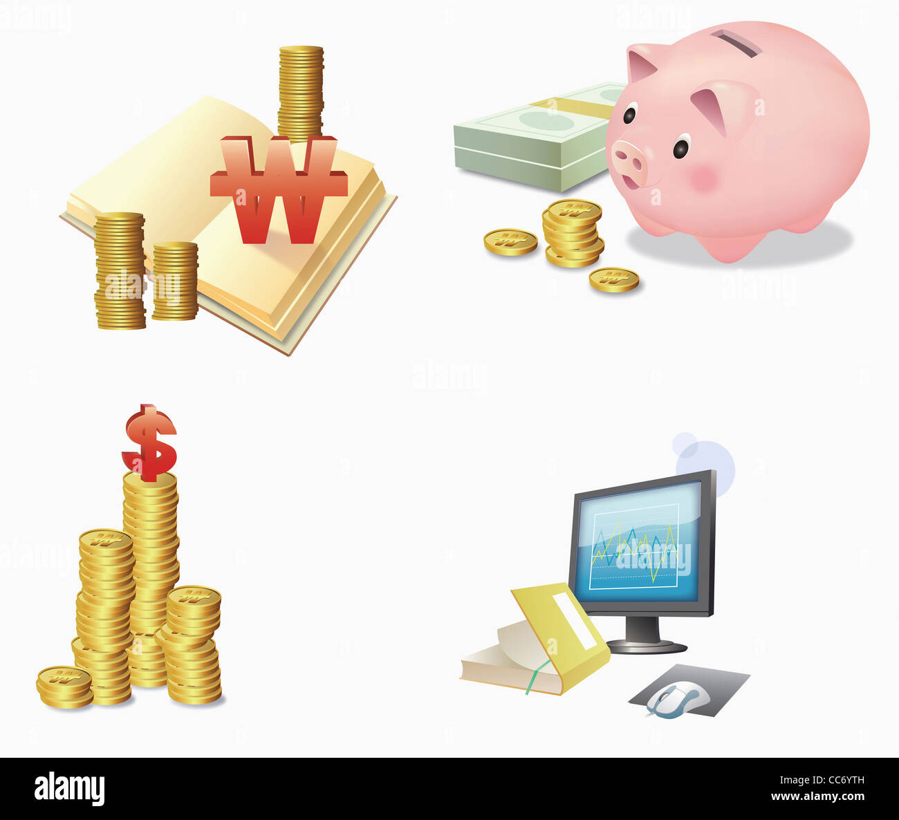 Using coins Cut Out Stock Images & Pictures - Alamy