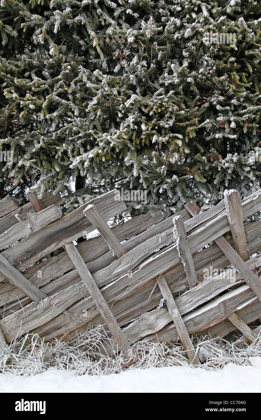 wooden fence abstract background Stock Photo - Alamy
