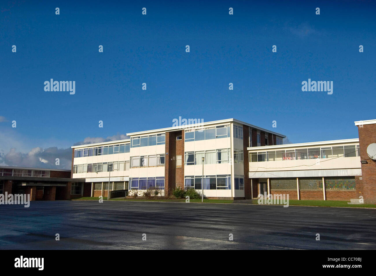 Tasker Milward Lower School in Haverfordwest, South West Wales Stock ...